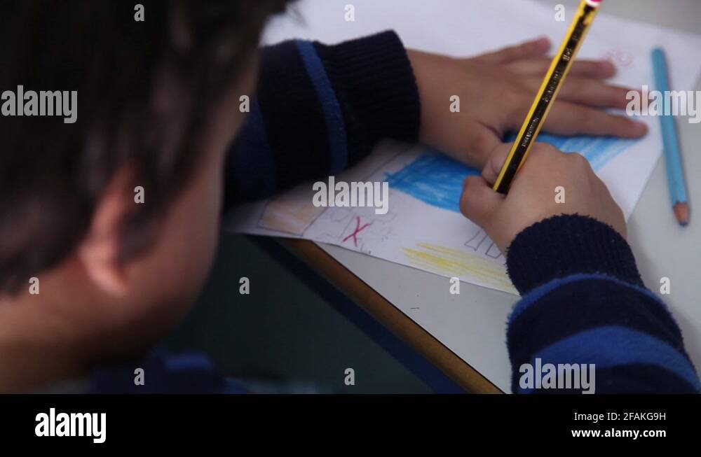 Children classroom pencil Stock Videos & Footage - HD and 4K Video ...