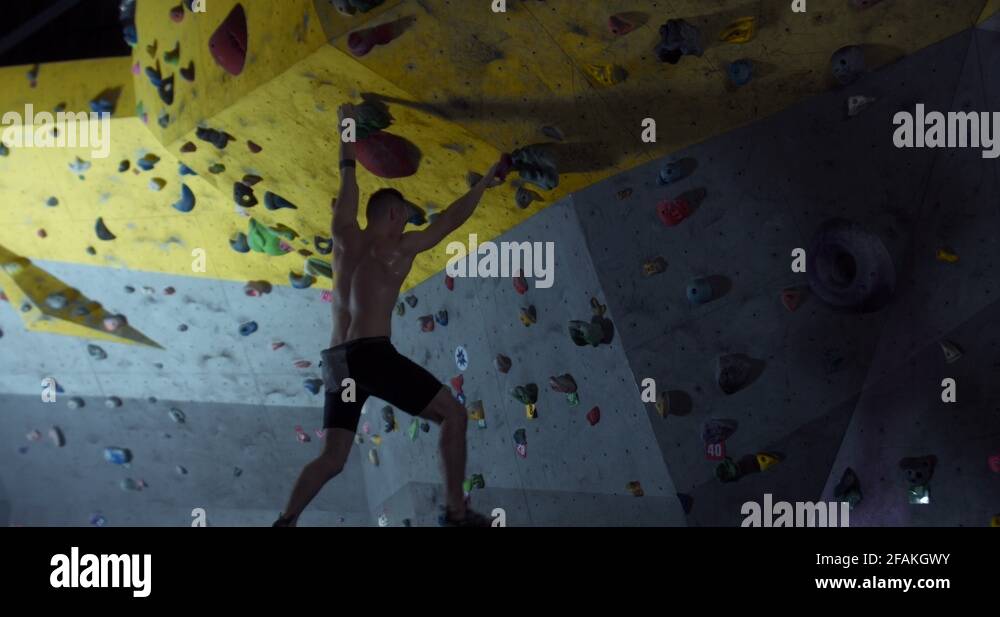 Climber man bouldering Stock Videos & Footage - HD and 4K Video Clips ...
