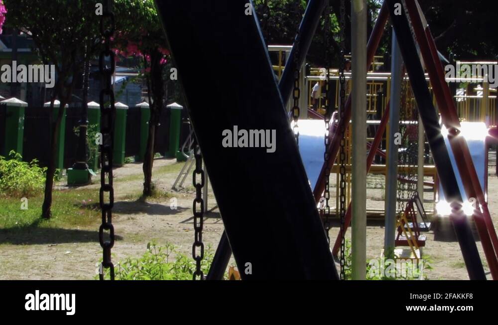 Marikit Park of Olongapo City, Zambales, Philippines in Hot Summer ...