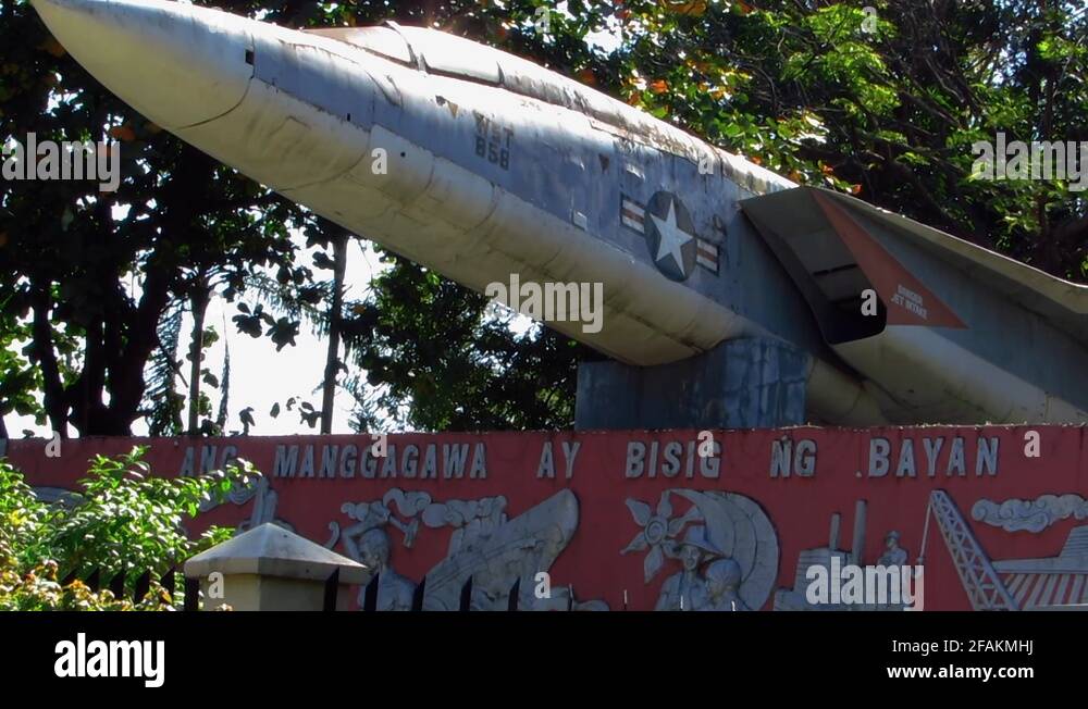 American Jet Plane at Marikit Park Olongapo City, Zambales, Philippines ...