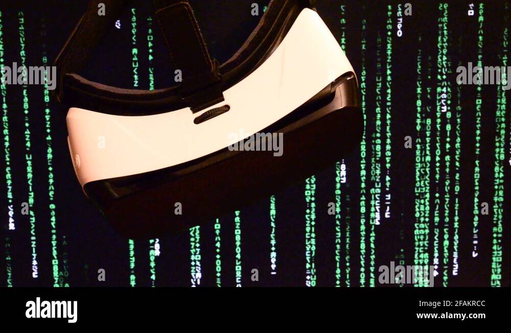 The VR 360 viewer after use has been placed on the PC screen, the ...