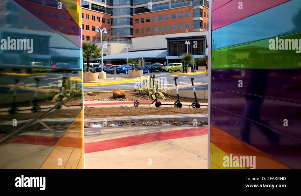 The ATX Sign near downtown Austin is one a most visited and often Stock ...