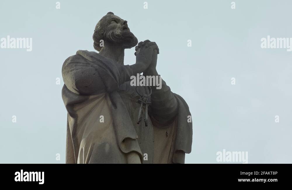 Old man praying statue Stock Videos & Footage - HD and 4K Video Clips ...
