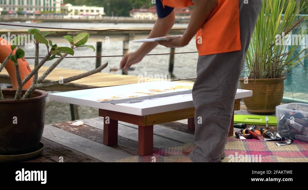 Traditional local painting technique Stock Videos & Footage - HD and 4K ...