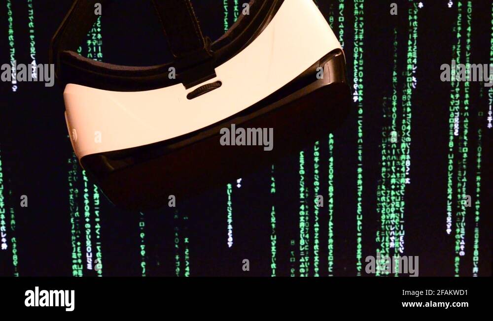 The VR 360 viewer after use has been placed on the PC screen, the ...