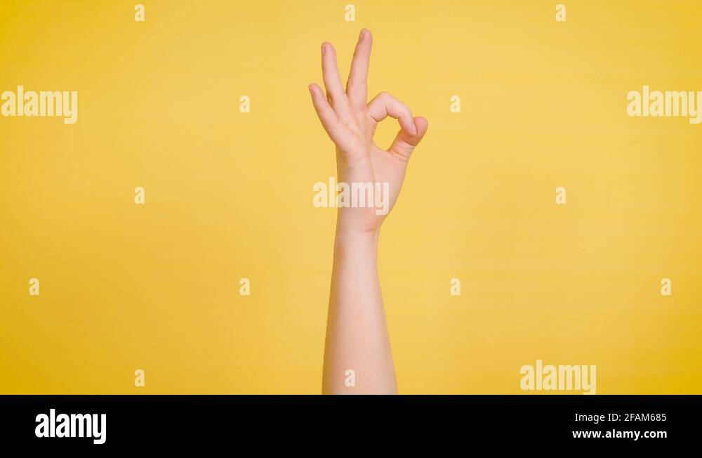 Perfect hand symbol Stock Videos & Footage - HD and 4K Video Clips - Alamy