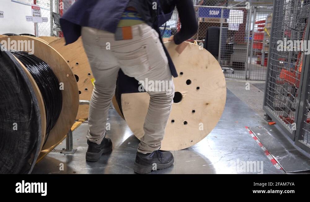 Wooden cable roll Stock Videos & Footage - HD and 4K Video Clips - Alamy