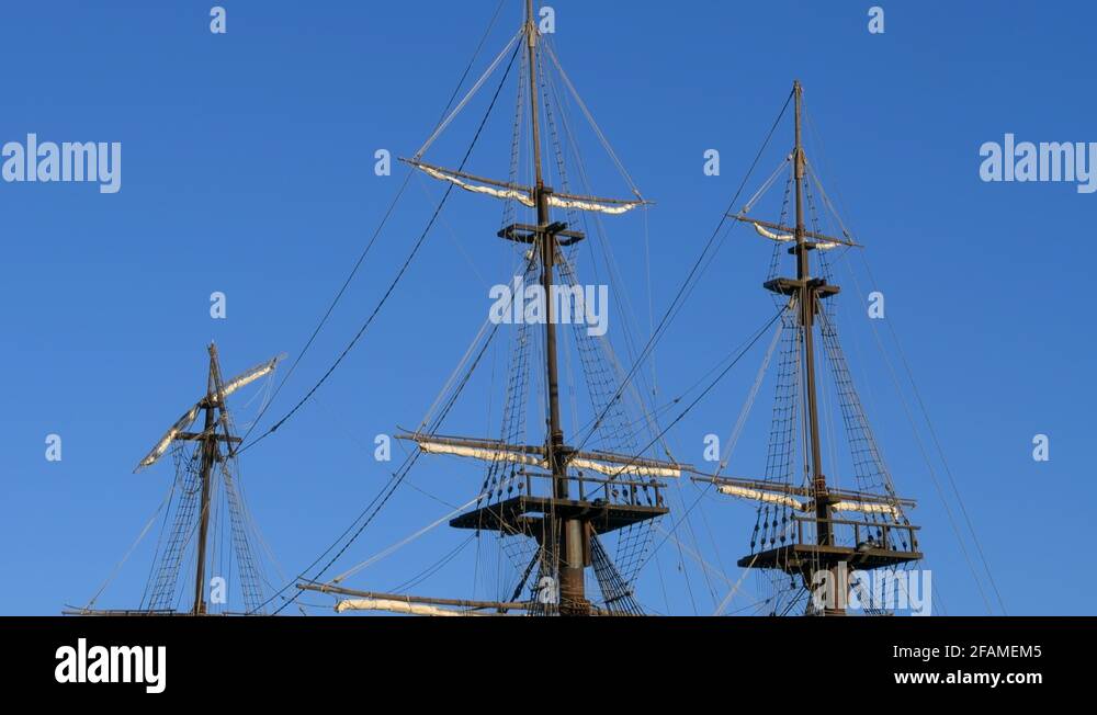 Old sailing ship mast Stock Videos & Footage - HD and 4K Video Clips ...