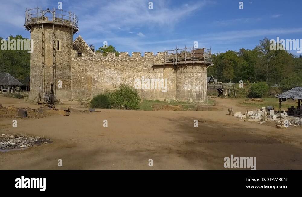 Medieval castle construction Stock Videos & Footage - HD and 4K Video ...