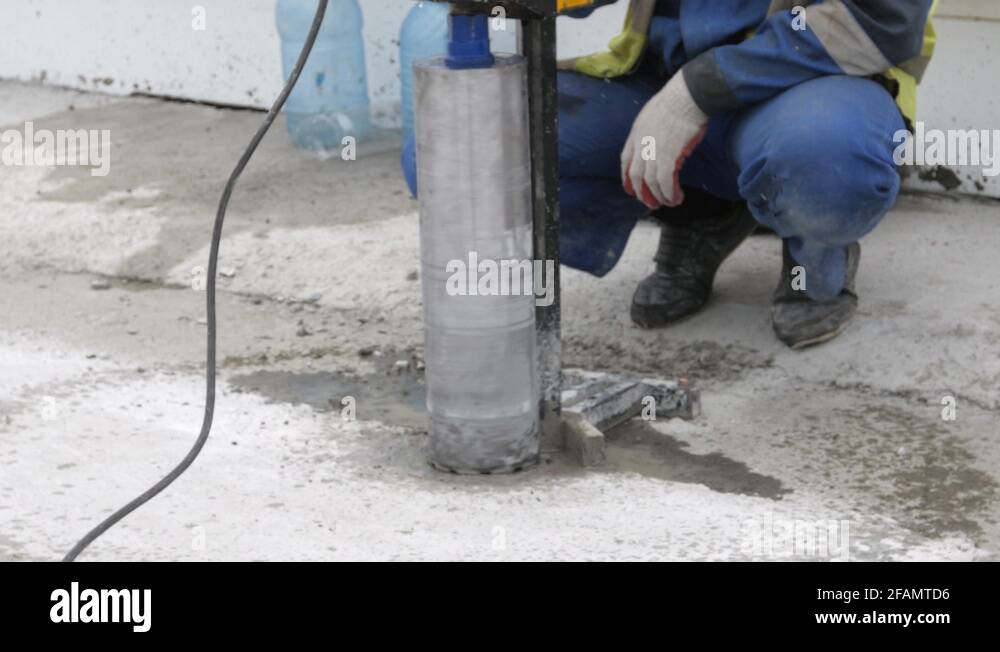 Construction worker core drilling Stock Videos & Footage - HD and 4K ...