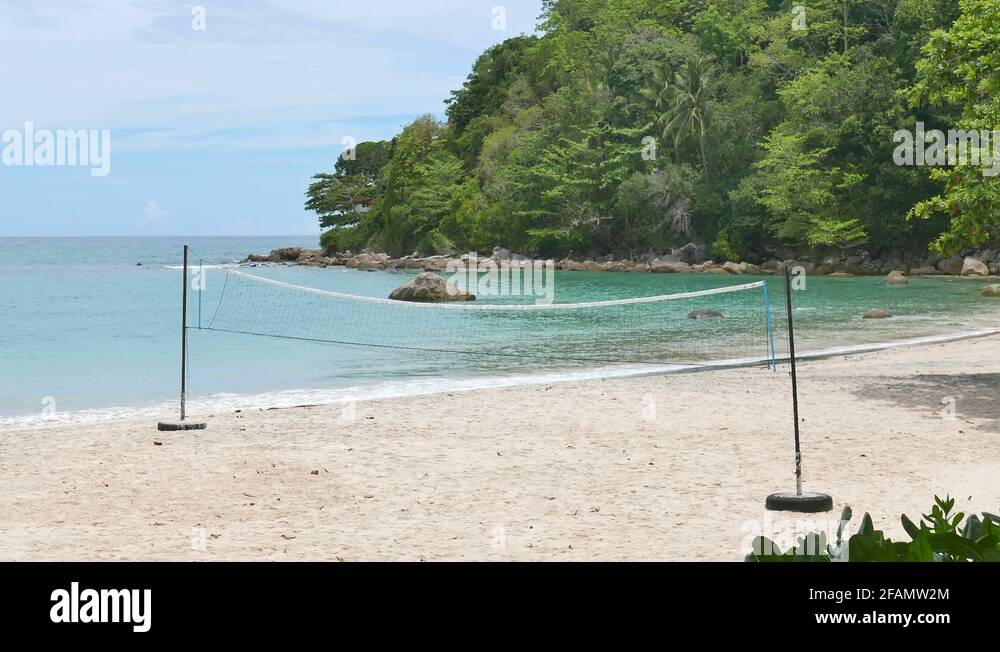Volleyball net on tropical beach Stock Videos & Footage - HD and 4K ...
