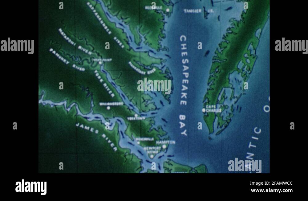 Major rivers of virginia