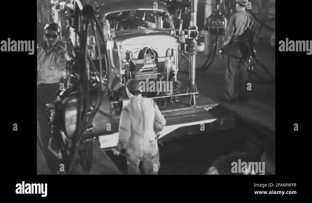 Detroit automobile assembly line Stock Videos & Footage - HD and 4K ...