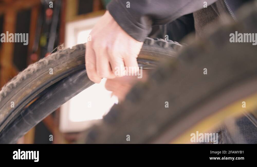 Pushing wheel tire Stock Videos & Footage - HD and 4K Video Clips - Alamy