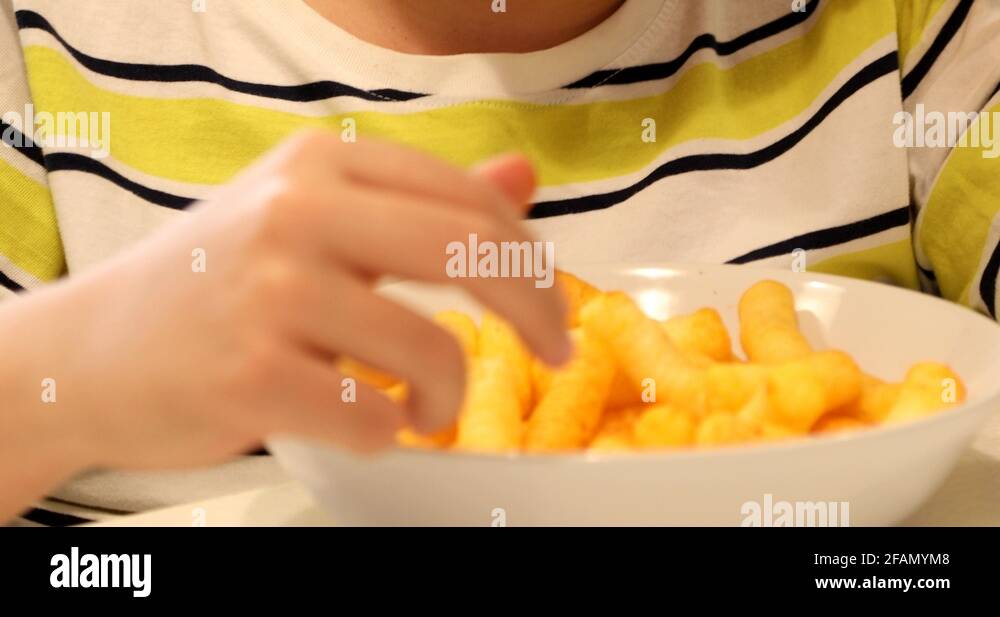 Baked cheesy snacks Stock Videos & Footage - HD and 4K Video Clips - Alamy