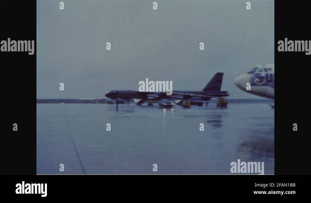 Aircraft taxiing on runway at airfield - 1967 Stock Video Footage - Alamy