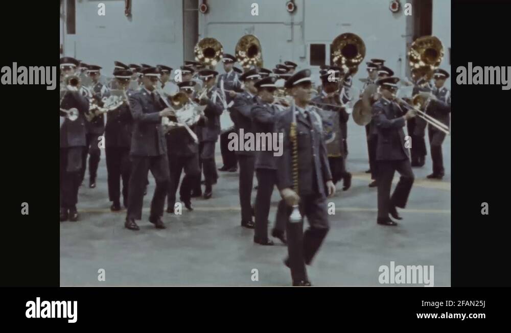 Scene of parade while Lt. Gen. Joseph Nazzaro appointed as vice ...