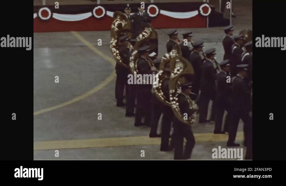 Scene of parade while Lt. Gen. Joseph Nazzaro appointed as vice ...