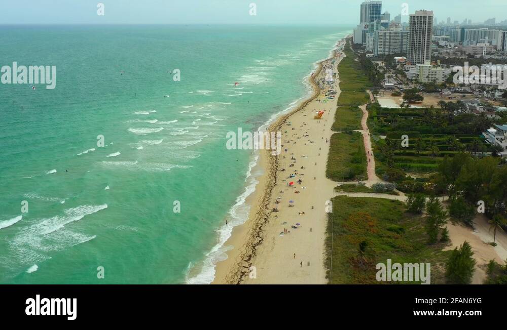Miami beach view aerial Stock Videos & Footage - HD and 4K Video Clips ...
