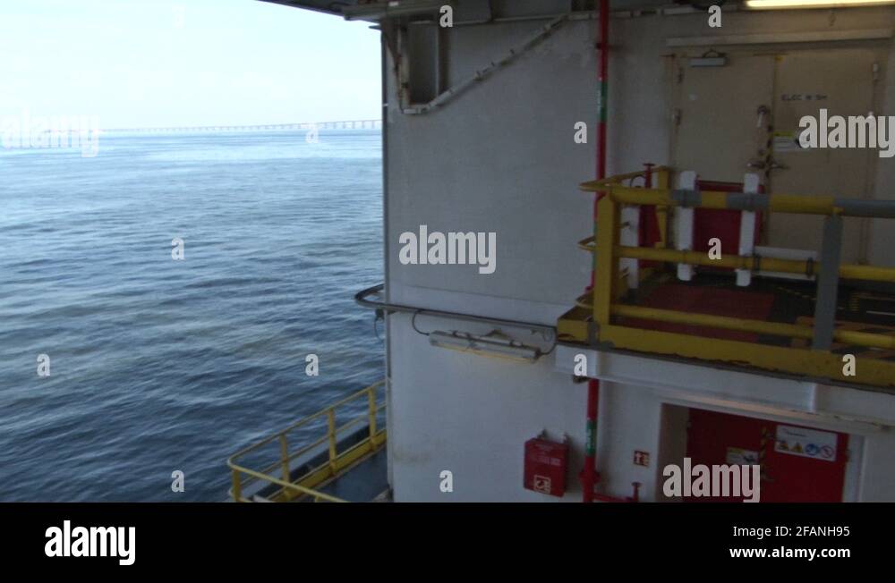 Ship deck offshore oil industry cargo Stock Videos & Footage - HD and ...