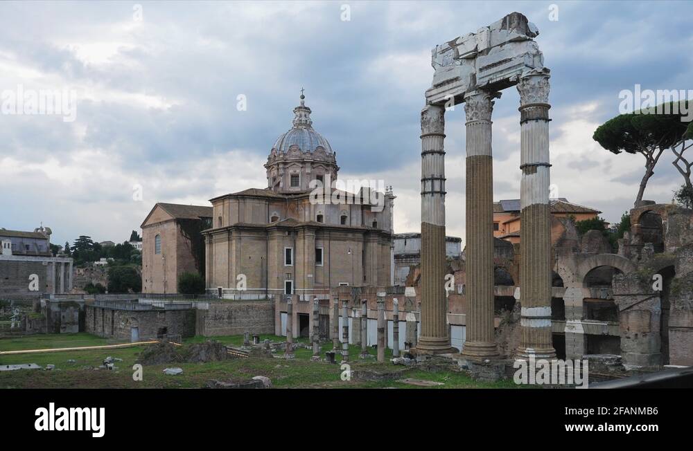The foro romano ruins Stock Videos & Footage - HD and 4K Video Clips ...