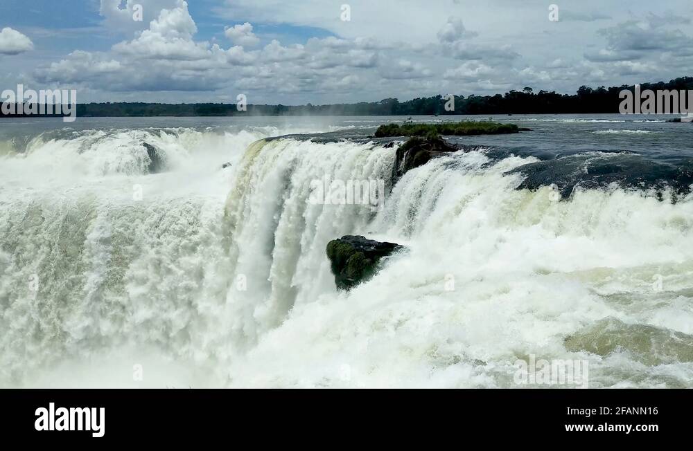 Iguazu falls waterfall cataract Stock Videos & Footage - HD and 4K ...