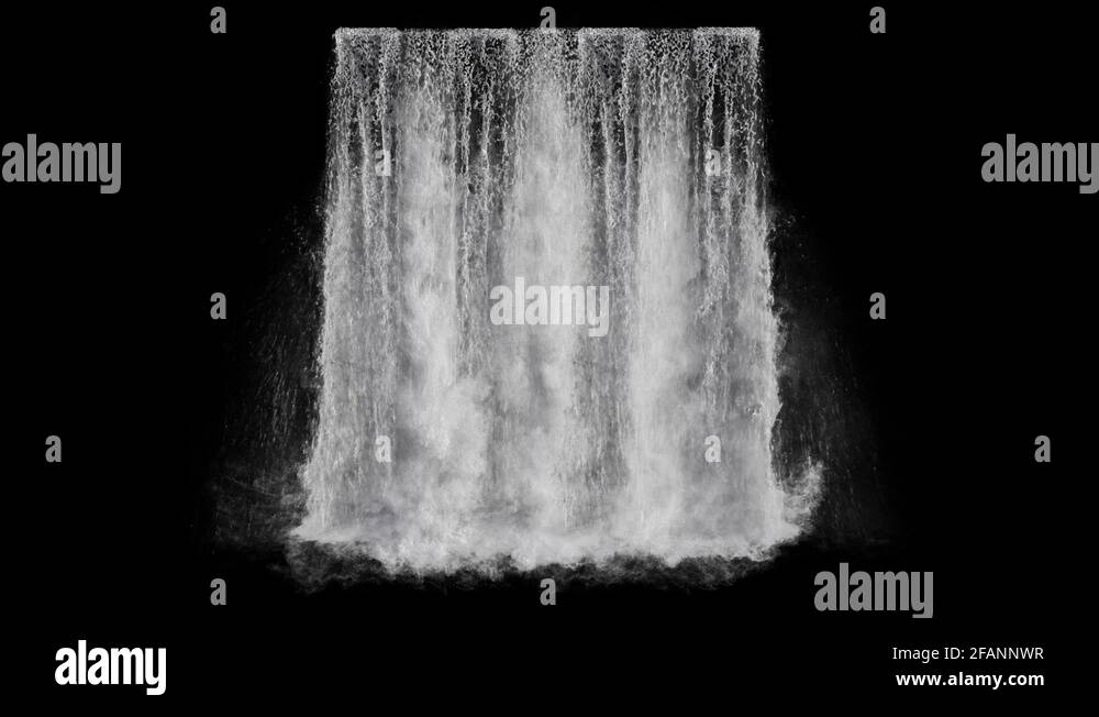 waterfall texture seamless loop Stock Video Footage - Alamy