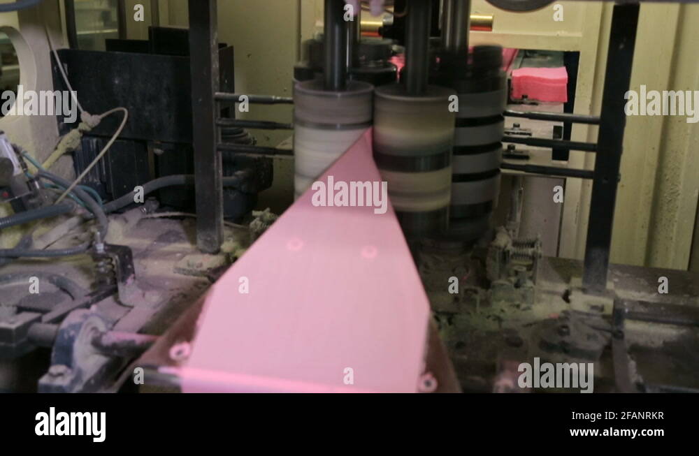 At paper manufacturing factory Stock Video Footage - Alamy