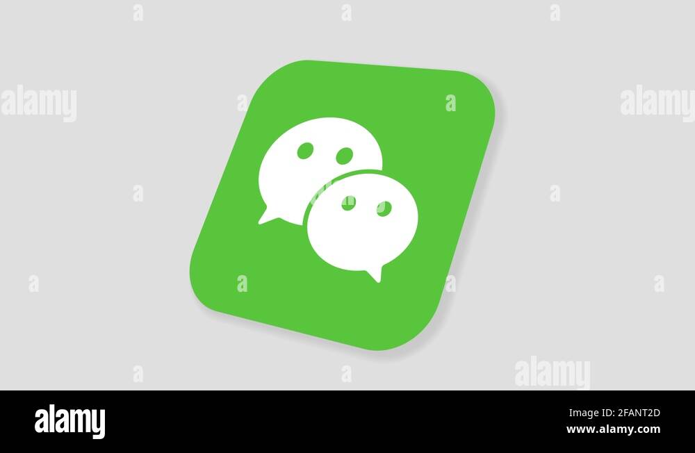 Wechat logo Stock Videos & Footage - HD and 4K Video Clips - Alamy