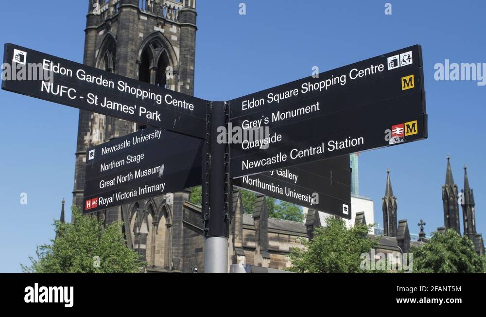 Newcastle street signs Stock Videos & Footage - HD and 4K Video Clips ...