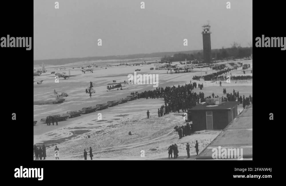 Gen LeMay stand in front of B-17F, P-6 and at PT-1 aircraft - 1965 ...