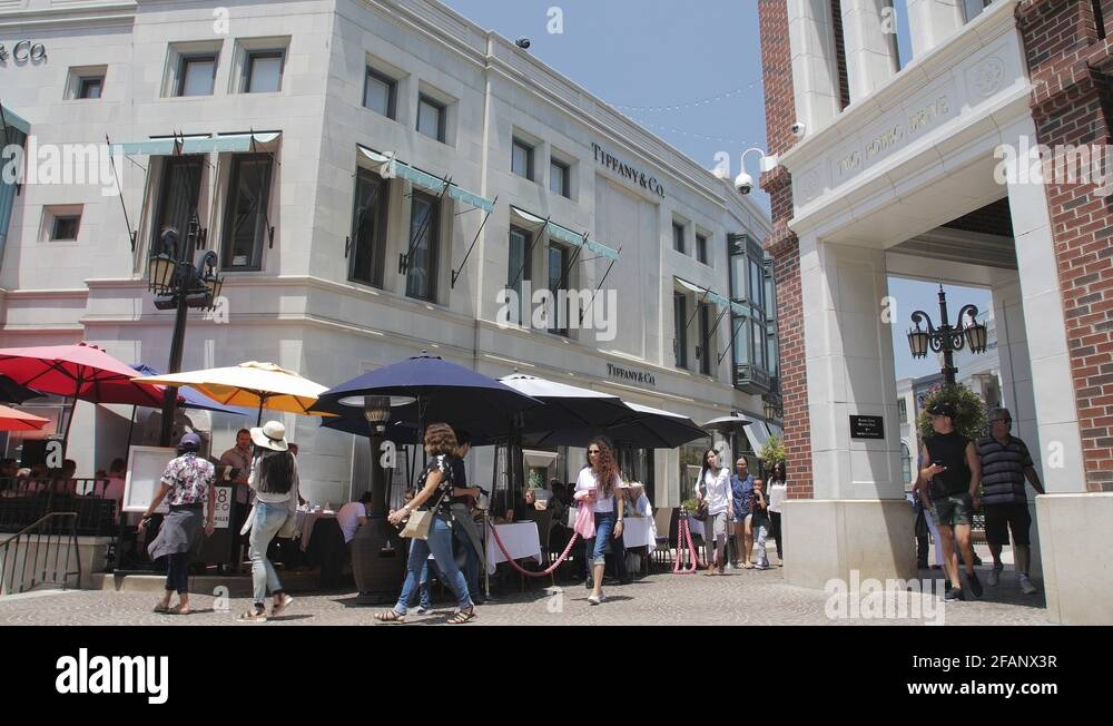 Rodeo Drive Walk Of Style, Rodeo Drive, Beverly Hills, Los Angeles, LA ...