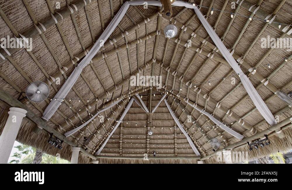 Inside view traditional architecture roof Stock Videos & Footage - HD ...