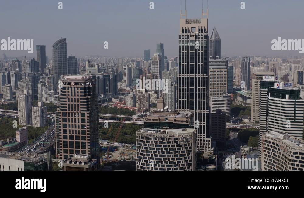 Tall buildings of shanghai Stock Videos & Footage - HD and 4K Video ...
