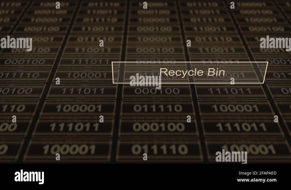 Recycle bin computer Stock Videos & Footage - HD and 4K Video Clips - Alamy