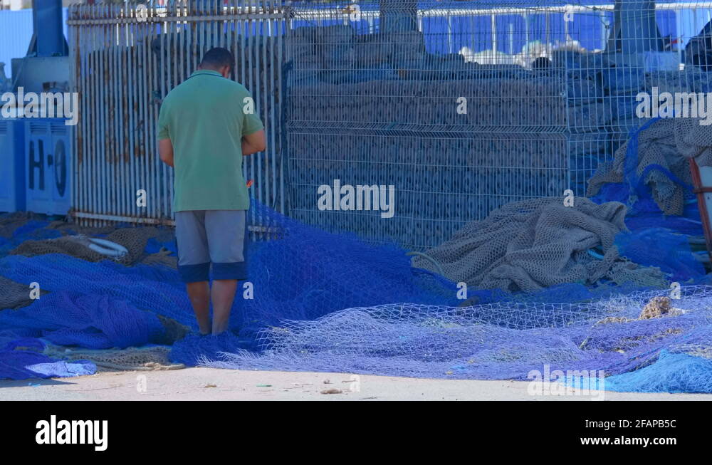 Torn fishing nets Stock Videos & Footage - HD and 4K Video Clips - Alamy