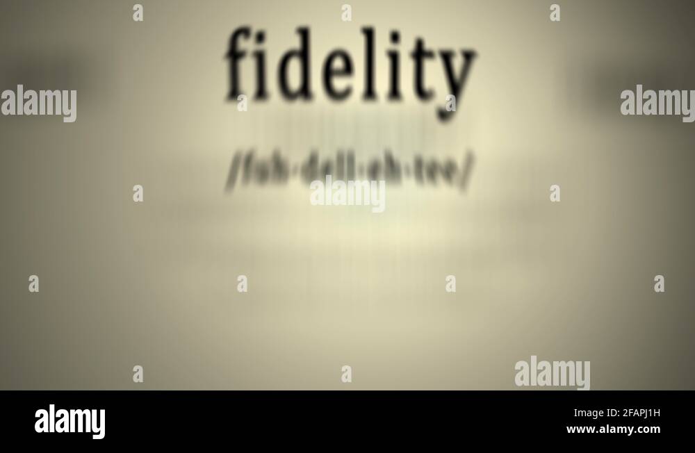 Fidelity Stock Videos & Footage - HD and 4K Video Clips - Alamy