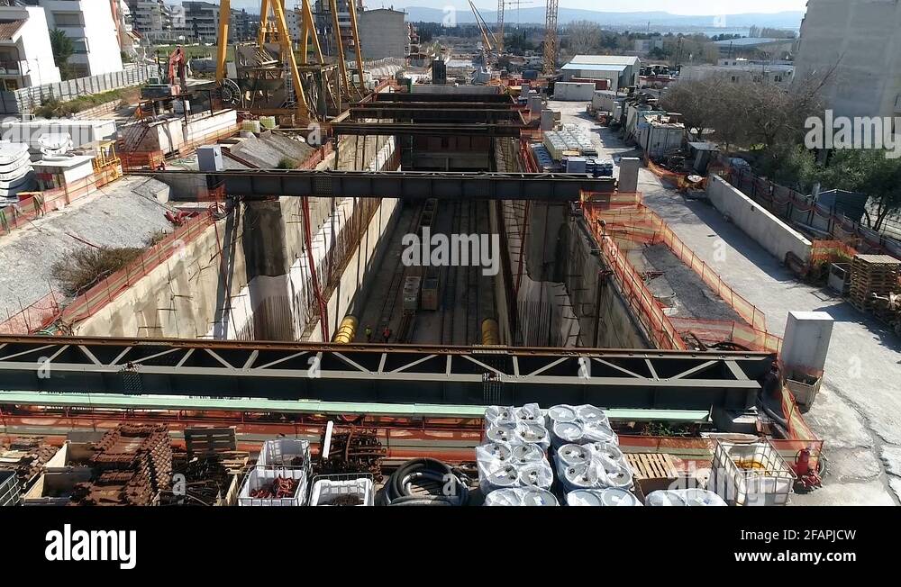 Underground railway construction Stock Videos & Footage - HD and 4K ...