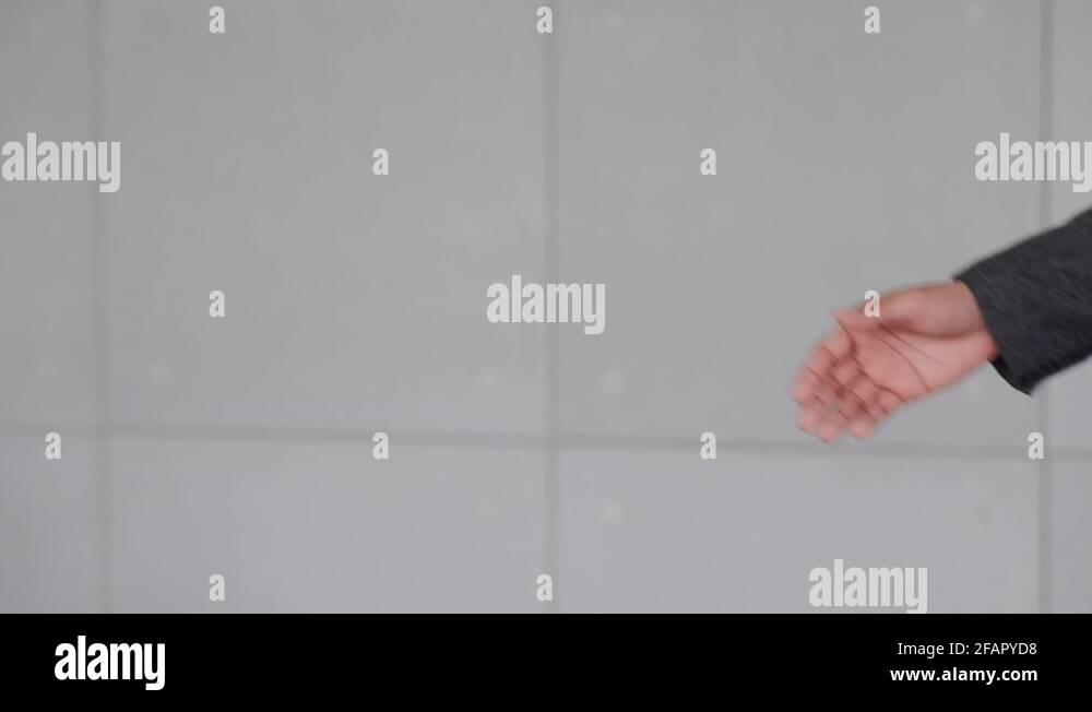 Two Partnerships in Office Meeting Room Making Handshake. Successful ...