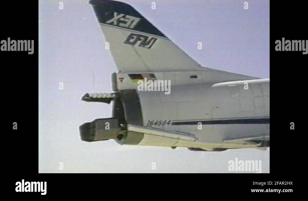1990s: Aircraft makes sharp turns using three paddle exhaust system ...