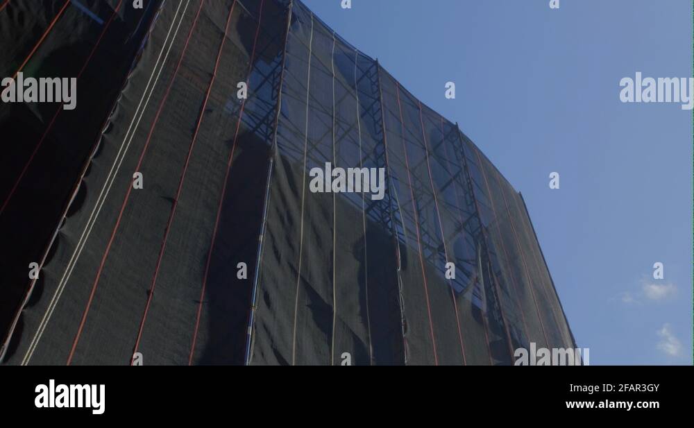 Scaffold safety netting Stock Videos & Footage - HD and 4K Video Clips ...