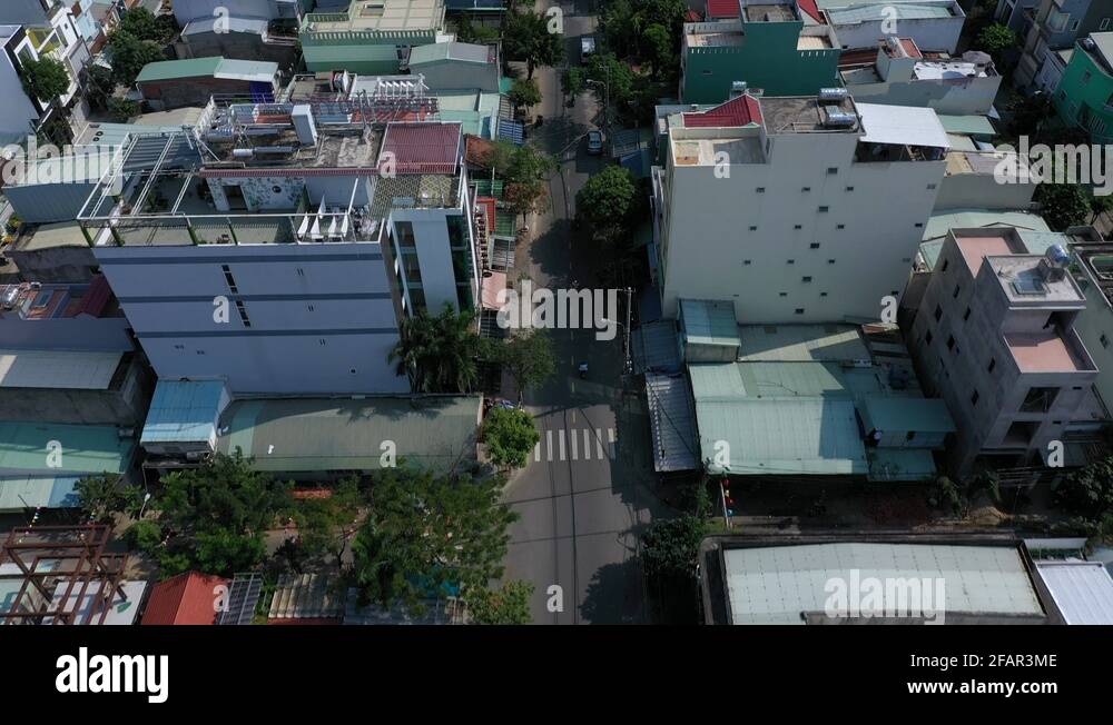 Buildings crowded dense urban architecture Stock Videos & Footage - HD ...