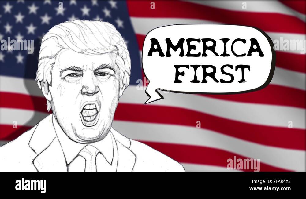 Trump cartoon Stock Videos & Footage - HD and 4K Video Clips - Alamy