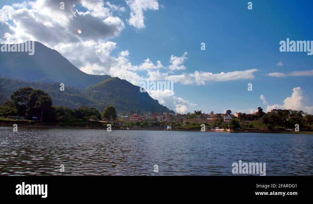 Taudaha Lake is believed to be a remnant pool of the huge lake that ...