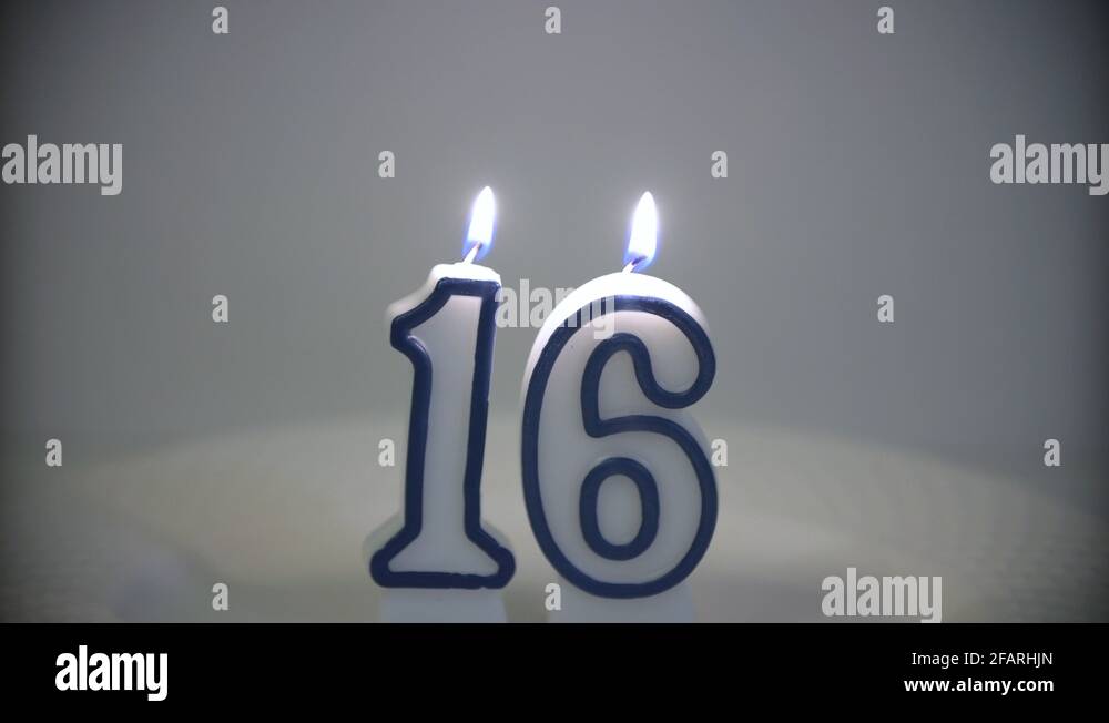Number 16 birthday Stock Videos & Footage - HD and 4K Video Clips - Alamy