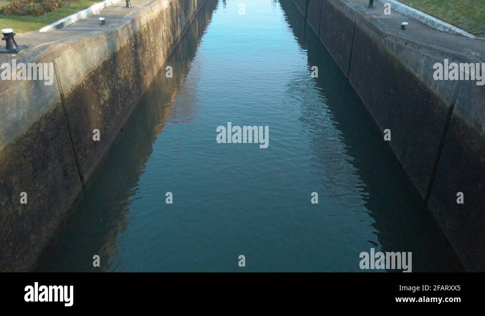 Barge waterway lock cruising river Stock Videos & Footage - HD and 4K ...