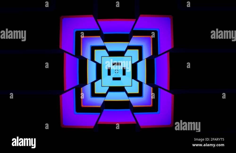 Retro old school graphics in 1970's/1980's era in old computer graphics ...