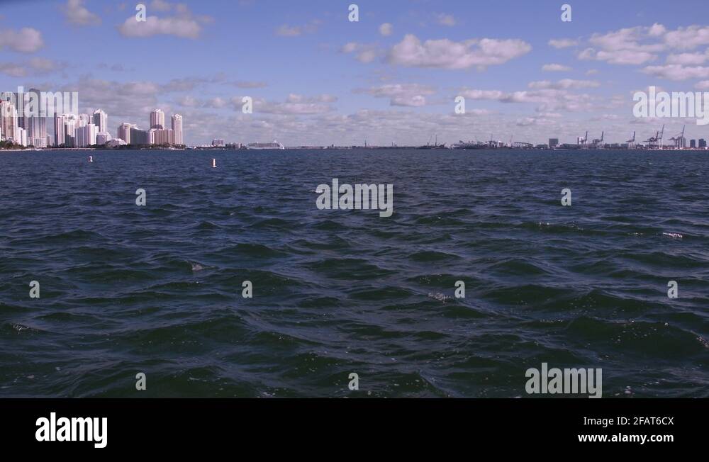 Miami skyline ocean Stock Videos & Footage - HD and 4K Video Clips - Alamy