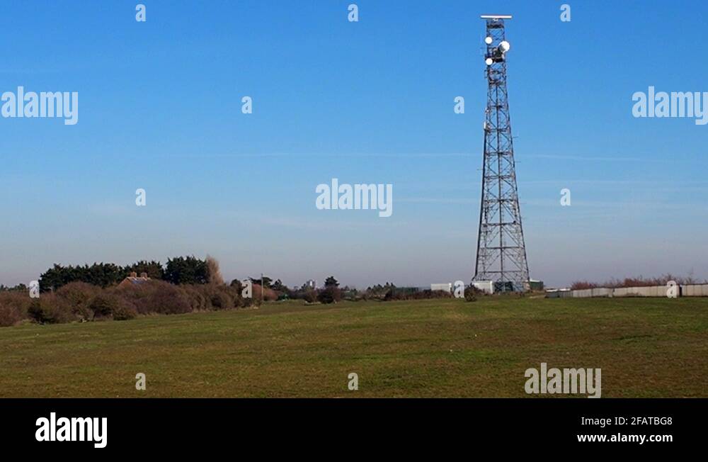 Pylon telecommunications tower antenna Stock Videos & Footage - HD and ...