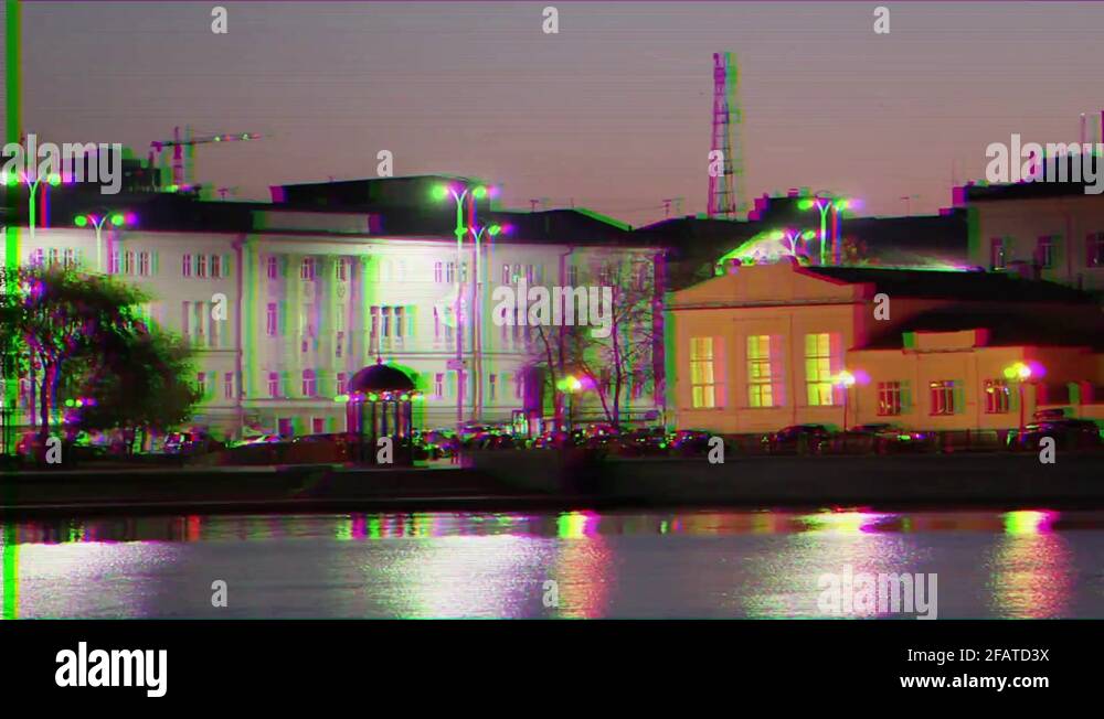 Illuminated night architecture built structure lighting equipment ...